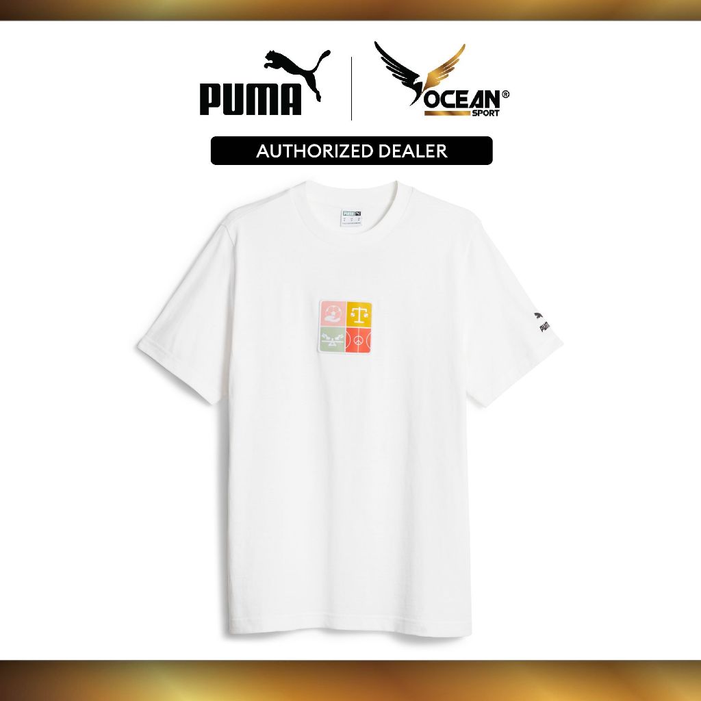PUMA CLASSICS ICONS OF UNITY Graphic Tee 62136202 | Shopee Malaysia