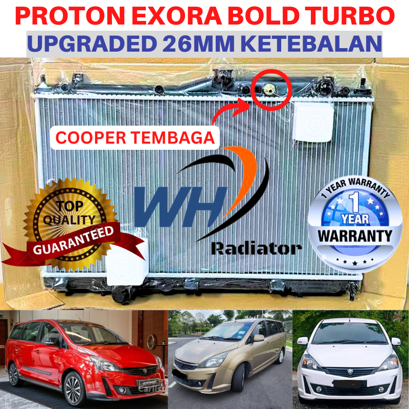 PROTON EXORA BOLD TURBO (26mm)Double Layer TOP QUALITY AUTO/MANUAL ...