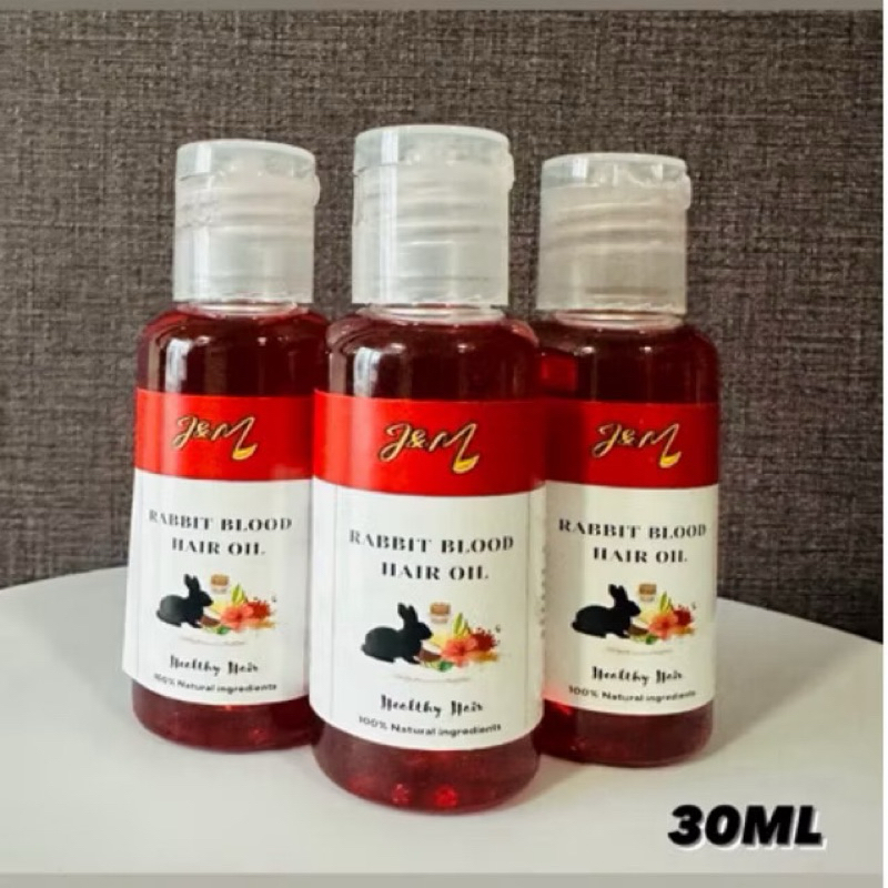 RABBIT BLOOD HAIR OIL 30ML | Shopee Malaysia