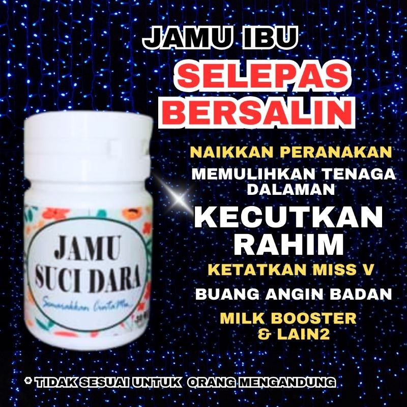 Kapsul Ibu Berpantang 💥 Rapatkan Miss V Selepas Bersalin, Surut Rahim ...