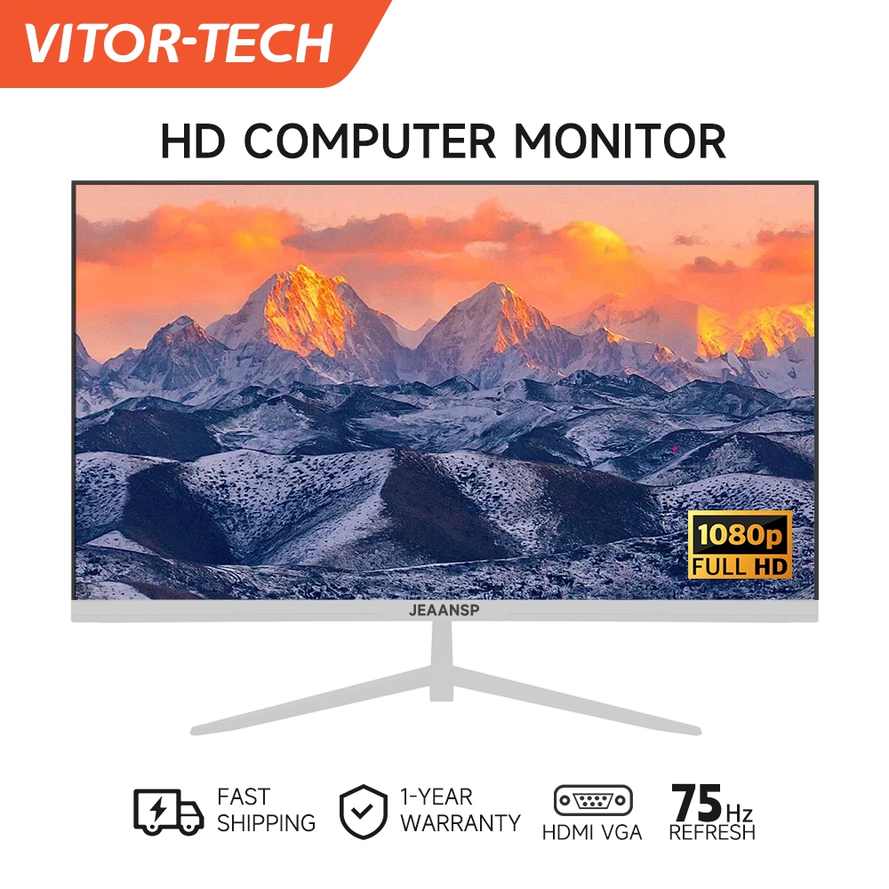 【Large Vouchers】Borderless Computer Monitor 22 24 25 Inch Display Led ...