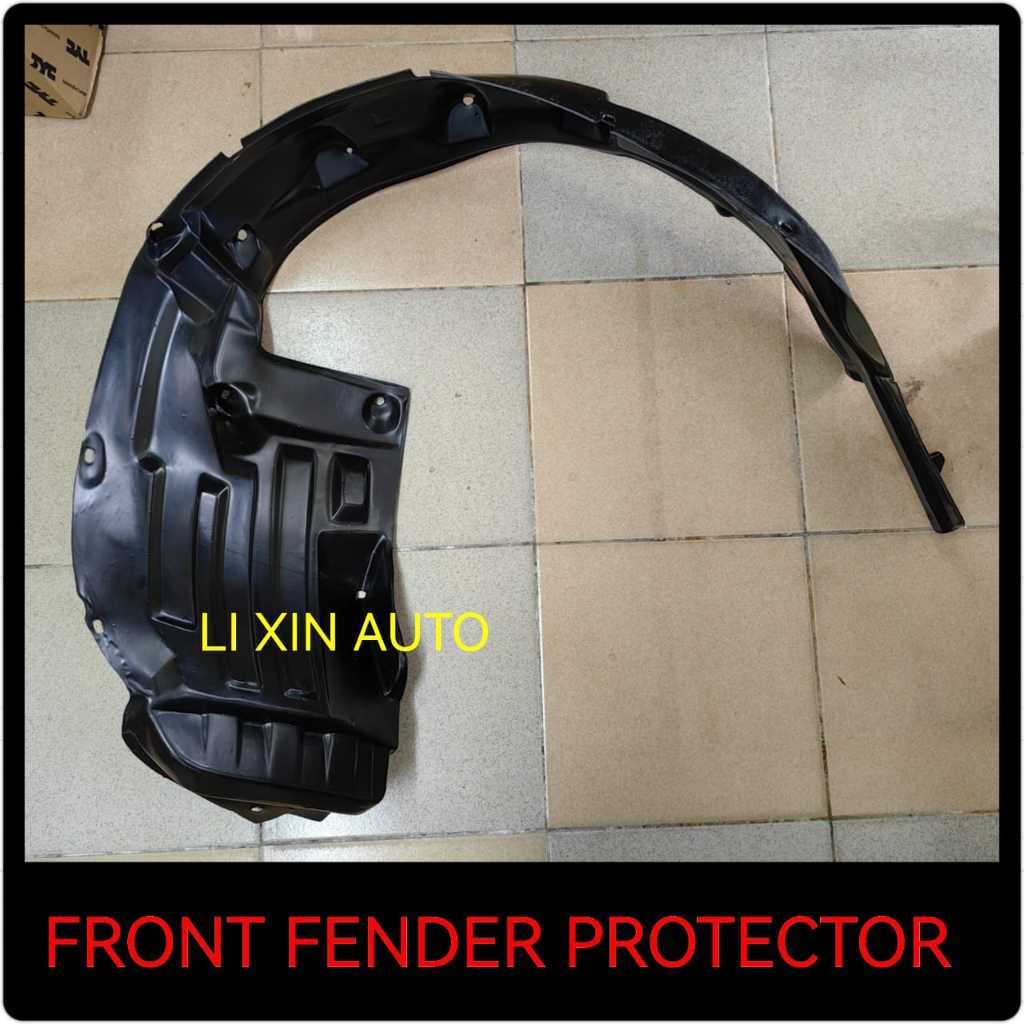 MITSUBISHI TRITON 2006-2013 FRONT FENDER PROTECTOR / MUDGUARD LINER ...
