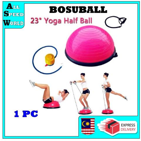 Bosu Ball Balance Ball Mutifunction EXERCISE BALL 1pc / Bosu Ball Model ...