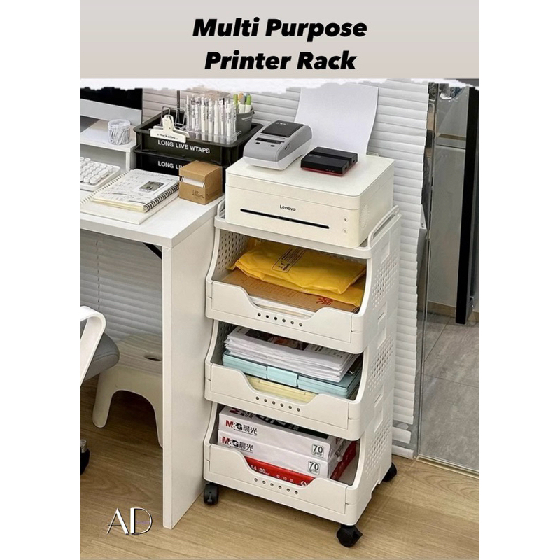 Multi Purpose Printer Rack Kitchen Rack Bathroom Rack • Pelbagai Guna ...