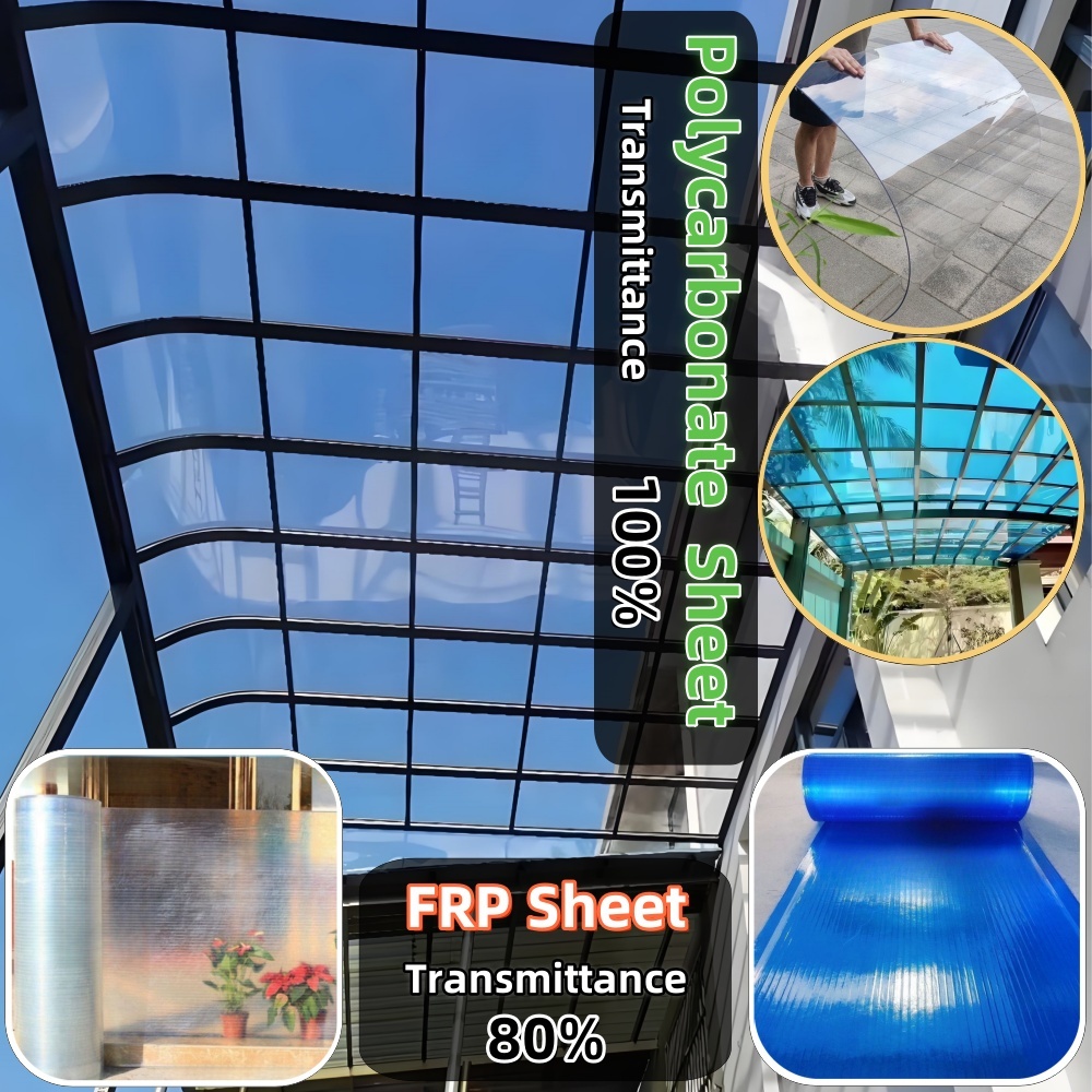 Polycarbonate Roofing Sheet / Atap Cerah Lutsinar Rata / Greenhouse ...