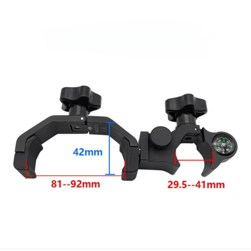 Controller Bracket GPS Range Pole, Claw Type Holder, Quick Release ...