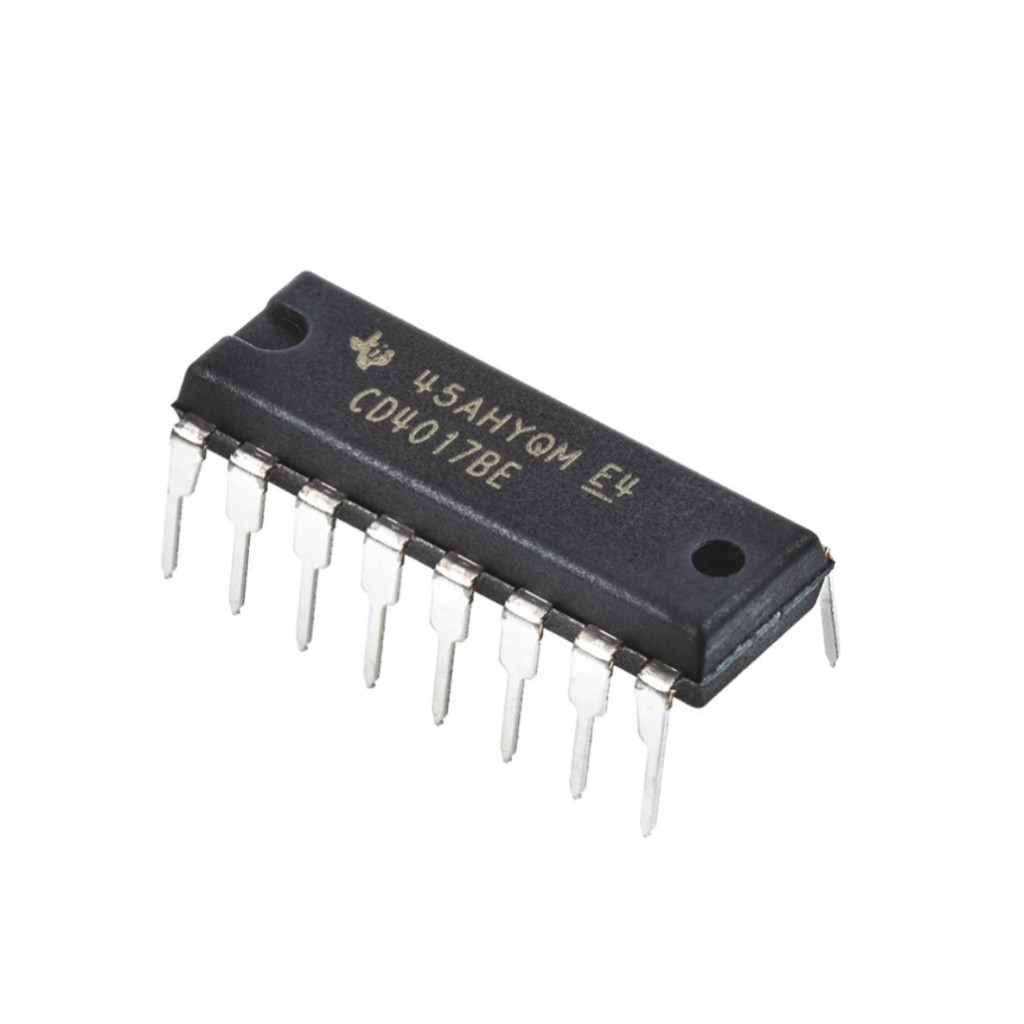 CD4017 CD4017B CD4017B 4017 IC CMOS Decade Counter DIP-16 DIP16 Socket ...