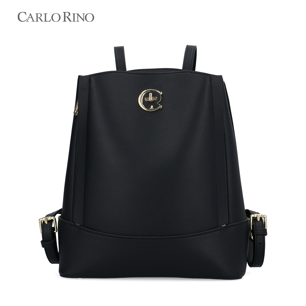 Carlo Rino CR Serena Backpack - Black | Shopee Malaysia