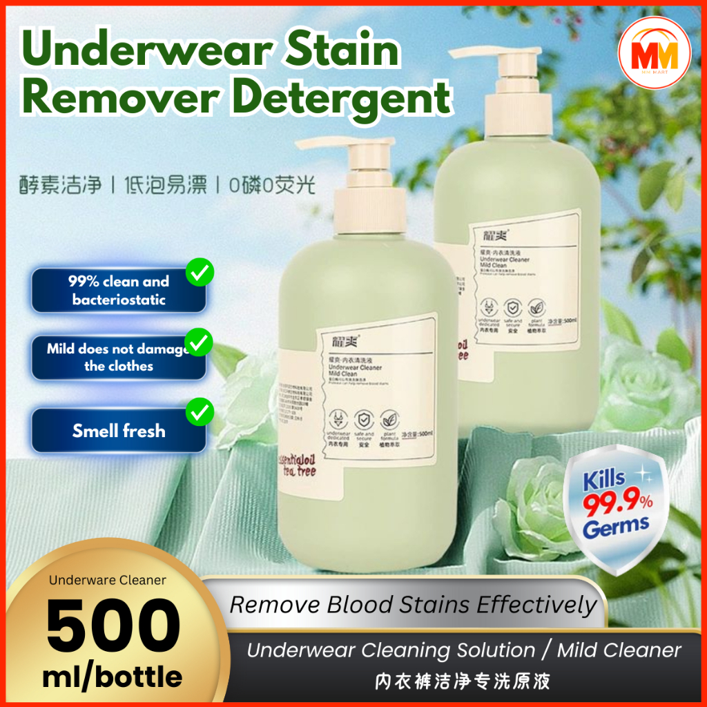 [READY STOCK] 【3 Bottles】500ml Antibacteria Bra and Underwear Laundry ...