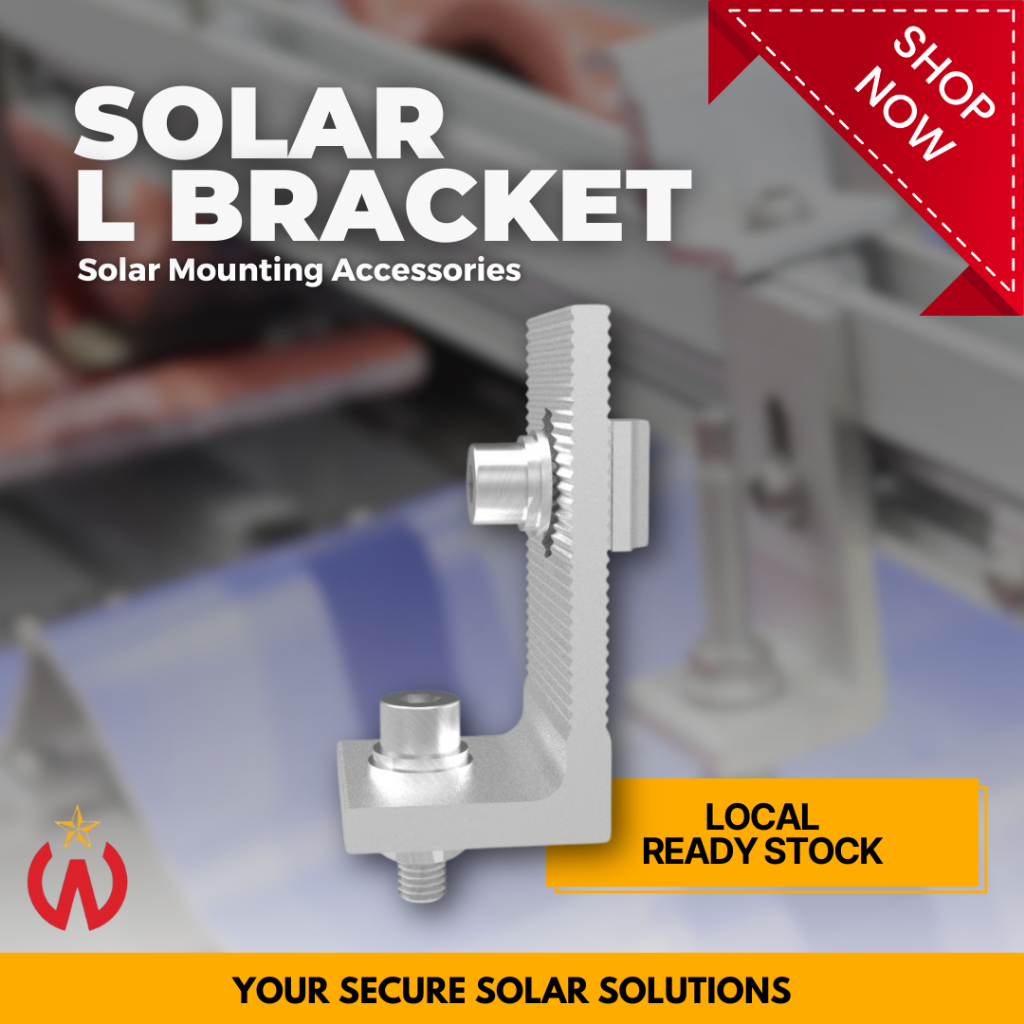 Winstar Solar L Bracket (Rooftop Mounting Structure) | Shopee Malaysia