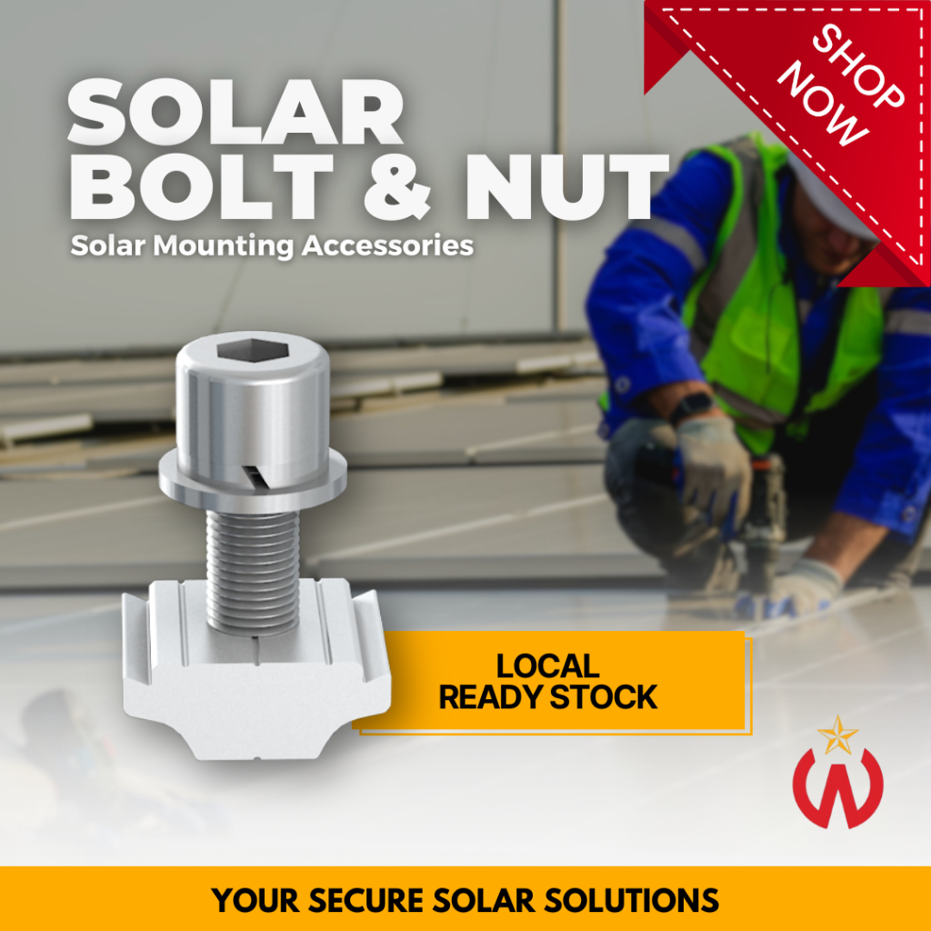 Winstar Solar M8x25 Bolt & Nut | Shopee Malaysia
