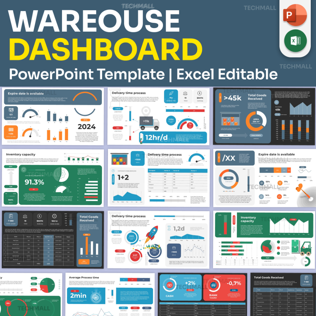 Warehouse Data Dashboards Powerpoint Presentation | Shopee Malaysia