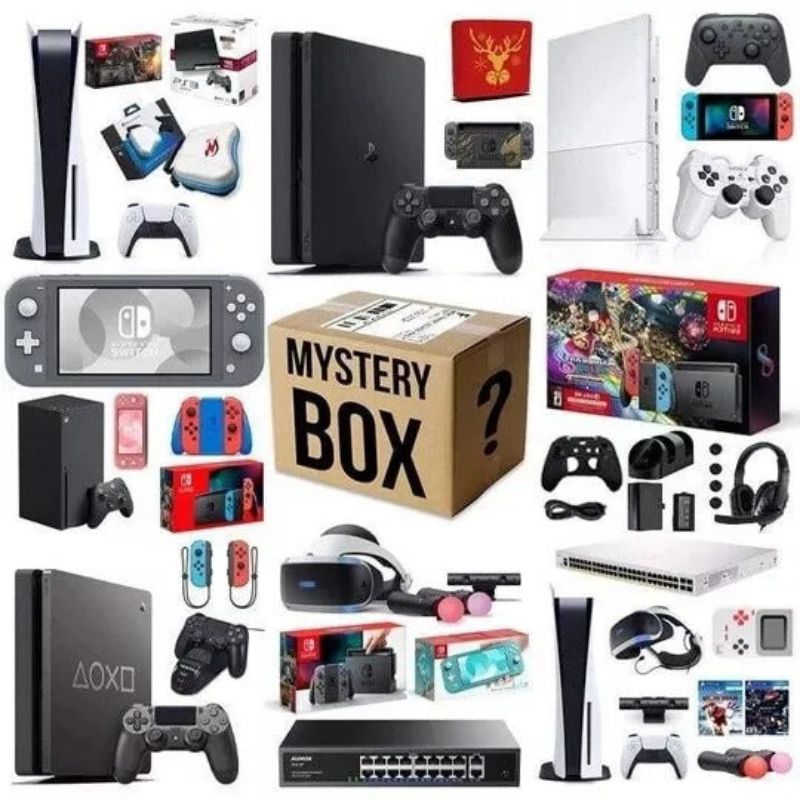 mystery box gaming 100% dapat gift lucky box suprise box random box ...