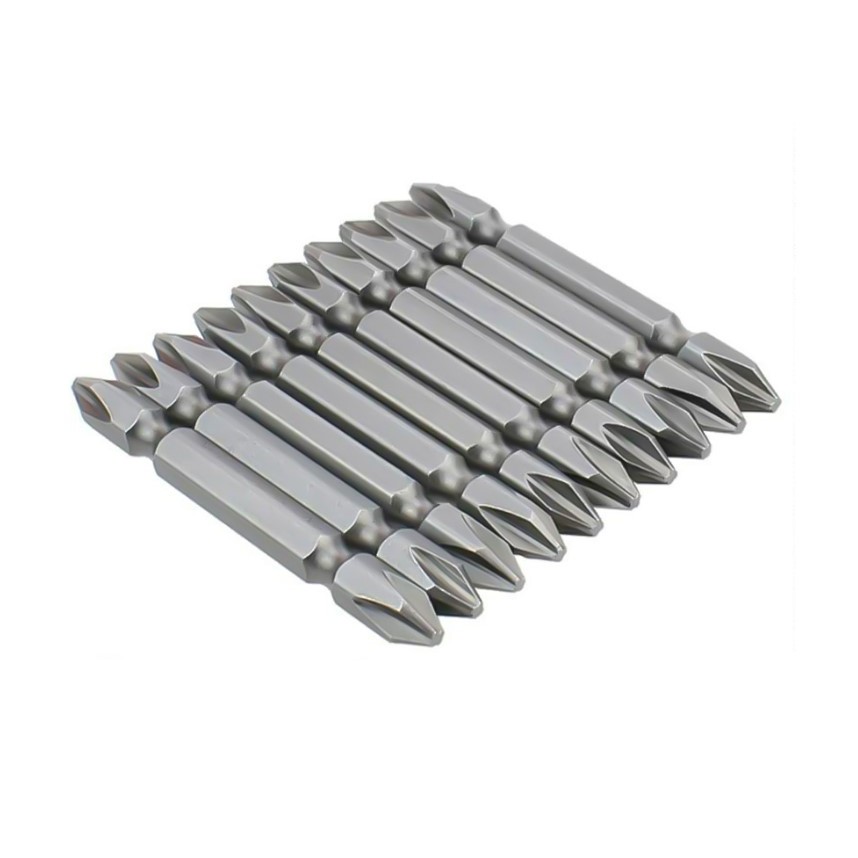 (2pcs) Philip Magnetic Screwdriver Bit 65mm 100mm Double-Ended 1/4" Hex ...