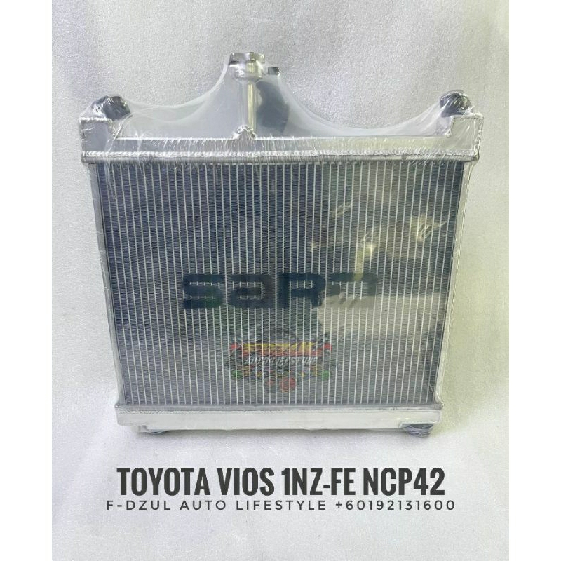 SARD Aluminium Radiator Toyota Vios 1NZ-FE NCP93 NCP42 AT MT | Shopee ...