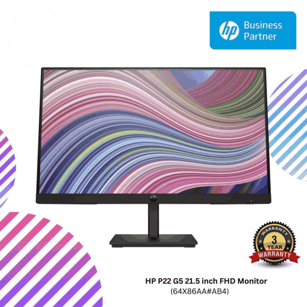HP P22 G5 21.5 inch FHD Monitor (64X86AA#AB4) | Shopee Malaysia