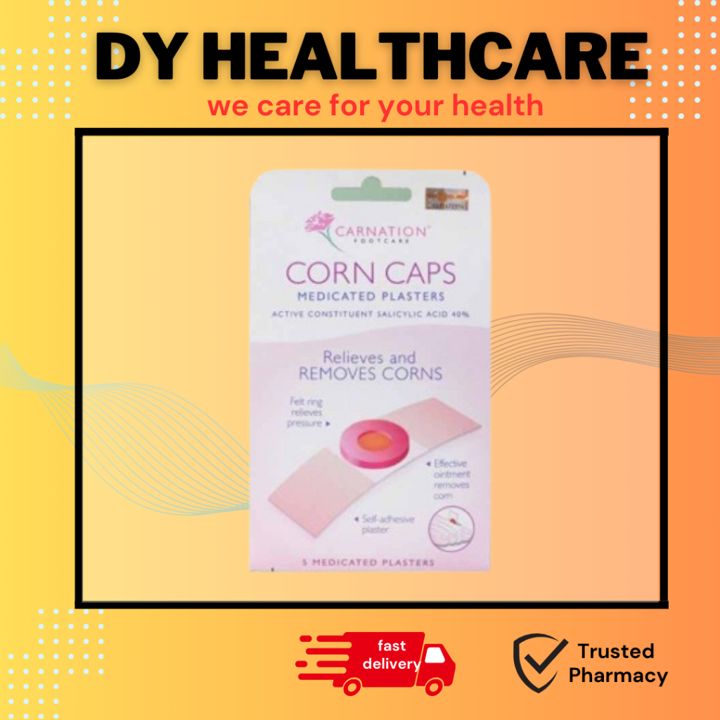 Carnation Corn Caps Medicated Plasters (5s/pkt) | Shopee Malaysia
