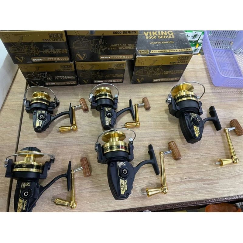 VIKING LIMITED EDITION FULL METAL BODY FISHING REEL | Shopee Malaysia