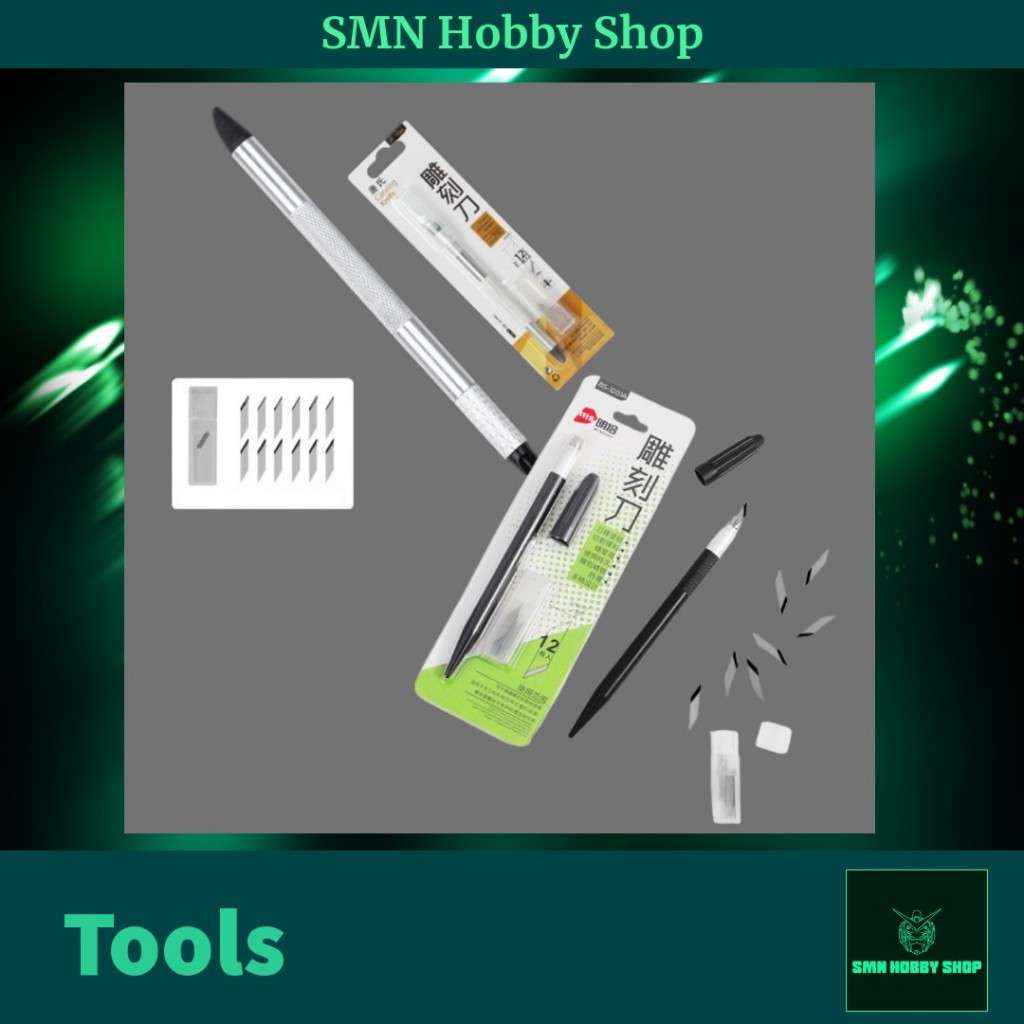 Pen Knife Blade x12 Small Blade [Hobby General Model Tools Hardware ...