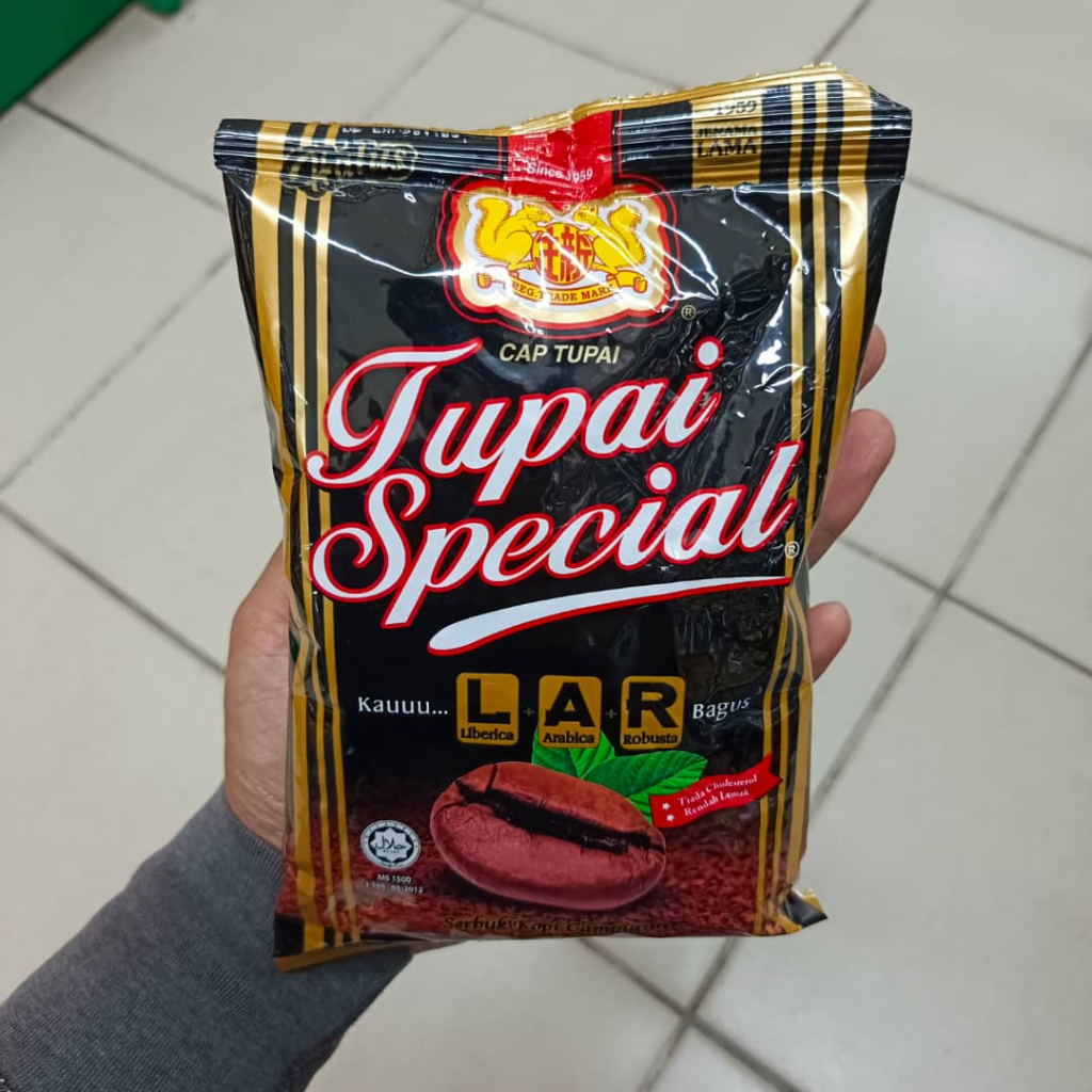 serbuk kopi campuran cap tupai TUPAI SPECIAL L+A+R 160g | Shopee Malaysia