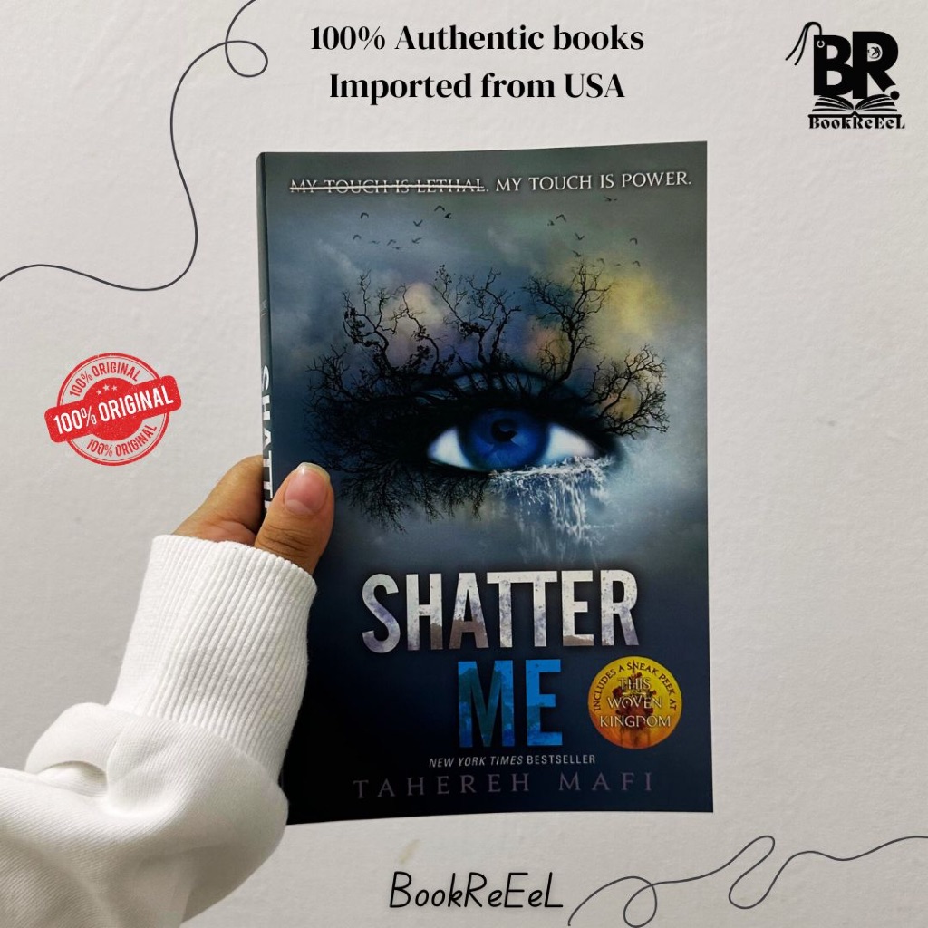 [100% Original] Shatter Me (Shatter Me #1) by Tahereh Mafi (US ...
