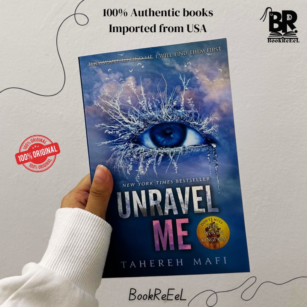 [100% Original] Unravel Me (Shatter Me #2) by Tahereh Mafi (US/UK ...