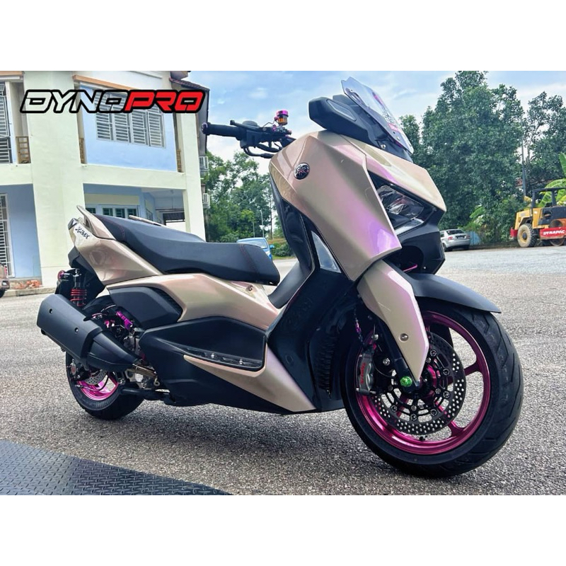DYNOPRO RACING EXHAUST BACK PRESSURE YAMAHA XMAX 250 X-MAX 250 X MAX V1 ...