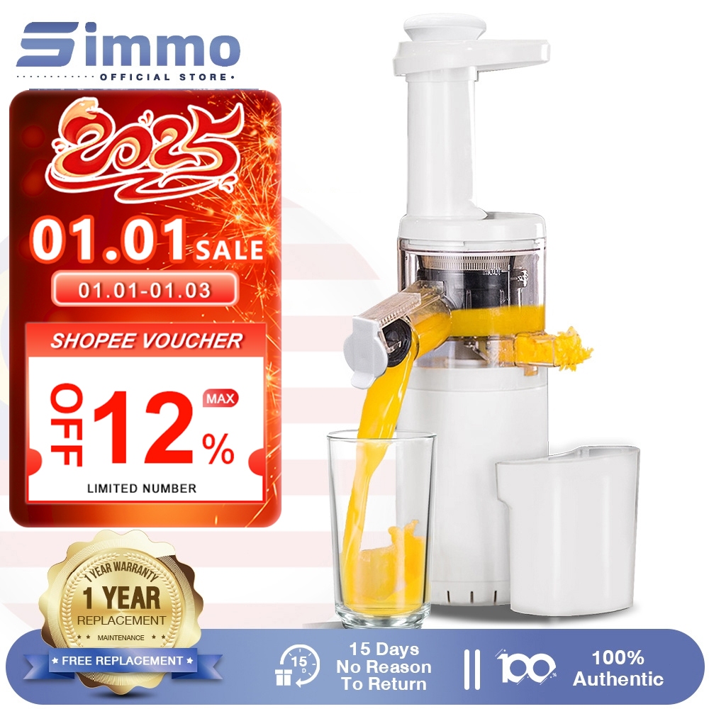 Simmo Juicer Slow Juicer Multi-functional Fruit Juice Extraction ...