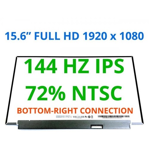 GAMING LAPTOP LCD SCREEN 15.6" IPS FHD QHD / 360Hz / 240Hz / 144Hz ...