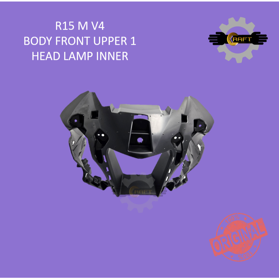 YAMAHA R15 M V4 BODY FRONT UPPER 1 HEAD LAMP INNER COVER FRONT LIGHT ...