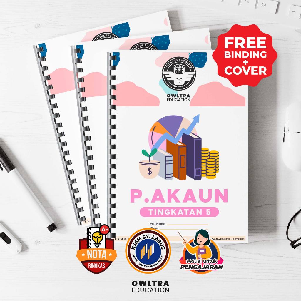 Nota Akaun SPM Tingkatan 4-5 Nota A+ (Bab Penuh) (FREE BIND + COVER ...