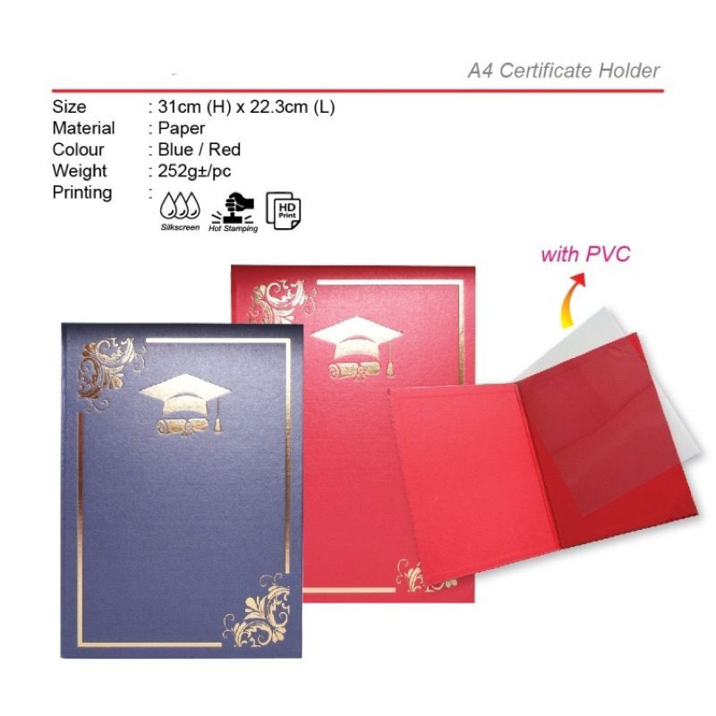 Certificate Holder / Sijil Holder (A4 size) | Shopee Malaysia