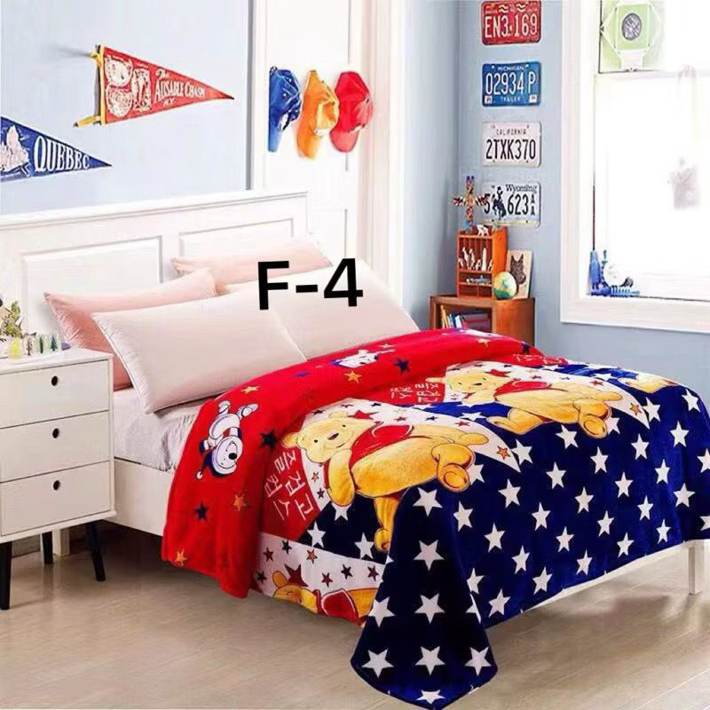 Selimut Baldu single Gebu Lembut Bercorak Murah Soft Comforter Fluffy ...