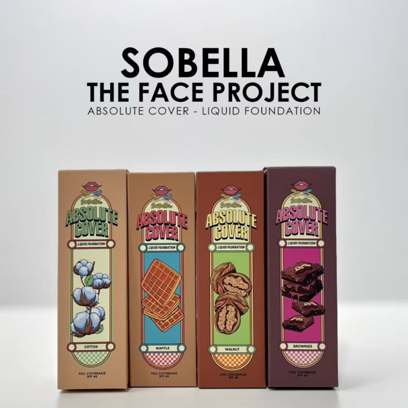 SOBELLA LIQUID FOUNDATION FULL COVERAGE | LAST FOREVER EDITION | Shopee ...