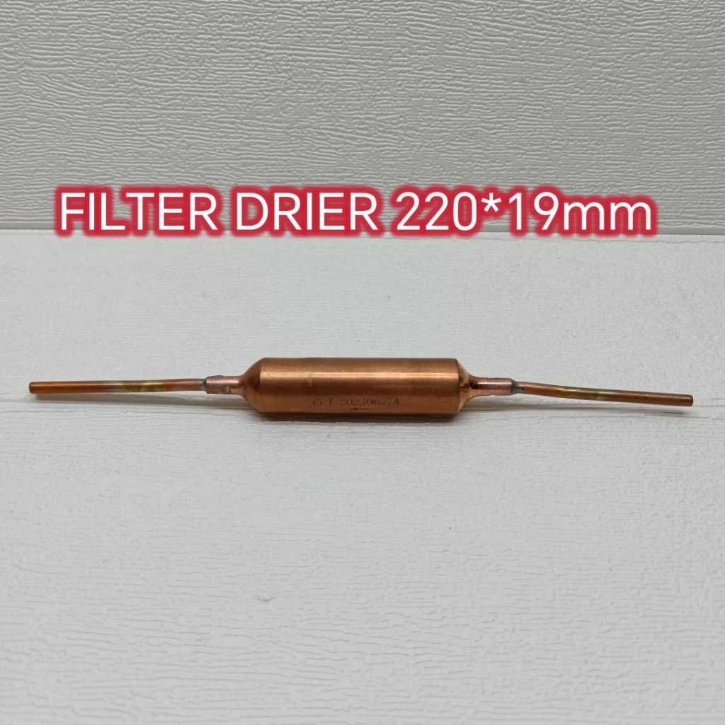 220*19mm copper filter drier single head refrigerator freezer fridge ...