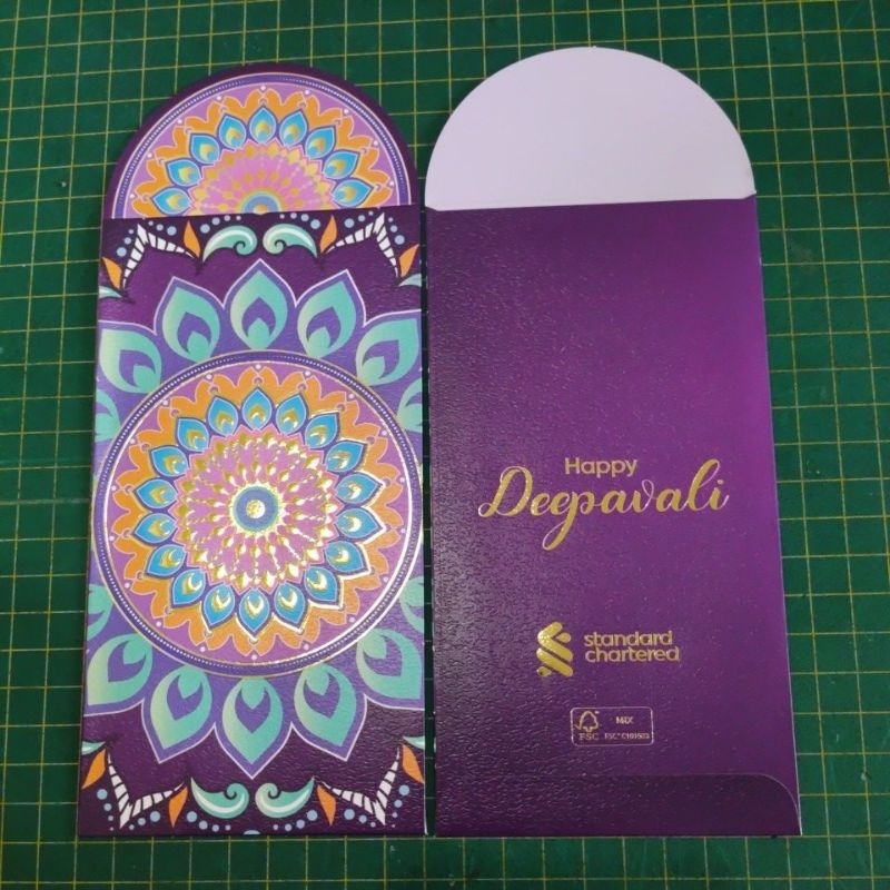 Standard Chartered Deepavali packet 2pcs | Shopee Malaysia