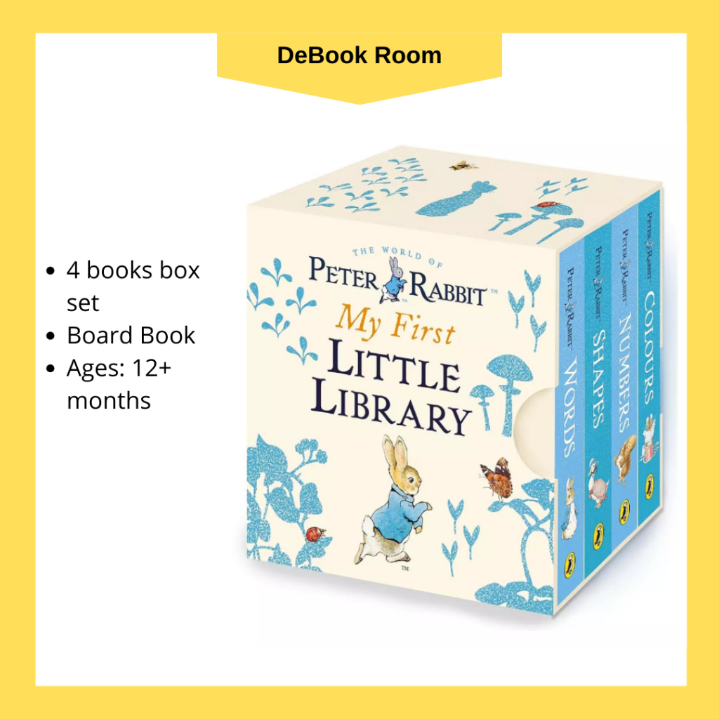 Peter Rabbit My First Little Library 4 Book Set | Shopee Malaysia