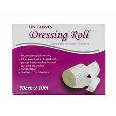 Unigloves Dressing Roll Adhesive Non-Woven Dressing 10cm x 10m (EXP ...