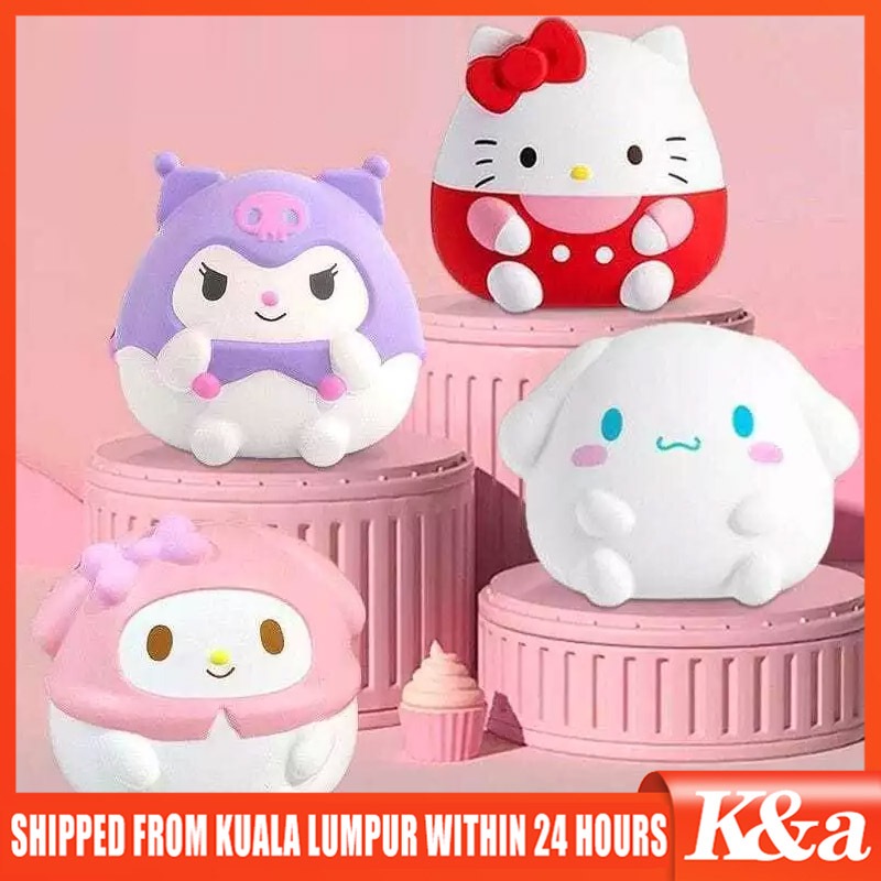 Slow Rising Sponge Sanrio Cinnamoroll Hello Kitty Stress Relief Toys ...
