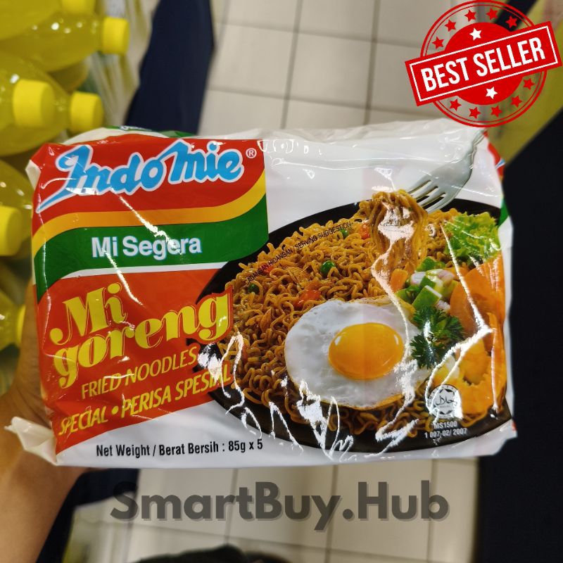 IndoMie Mi Segera Mi Goreng ( Special Perisa Asli 85g x 5 ) | Shopee Malaysia