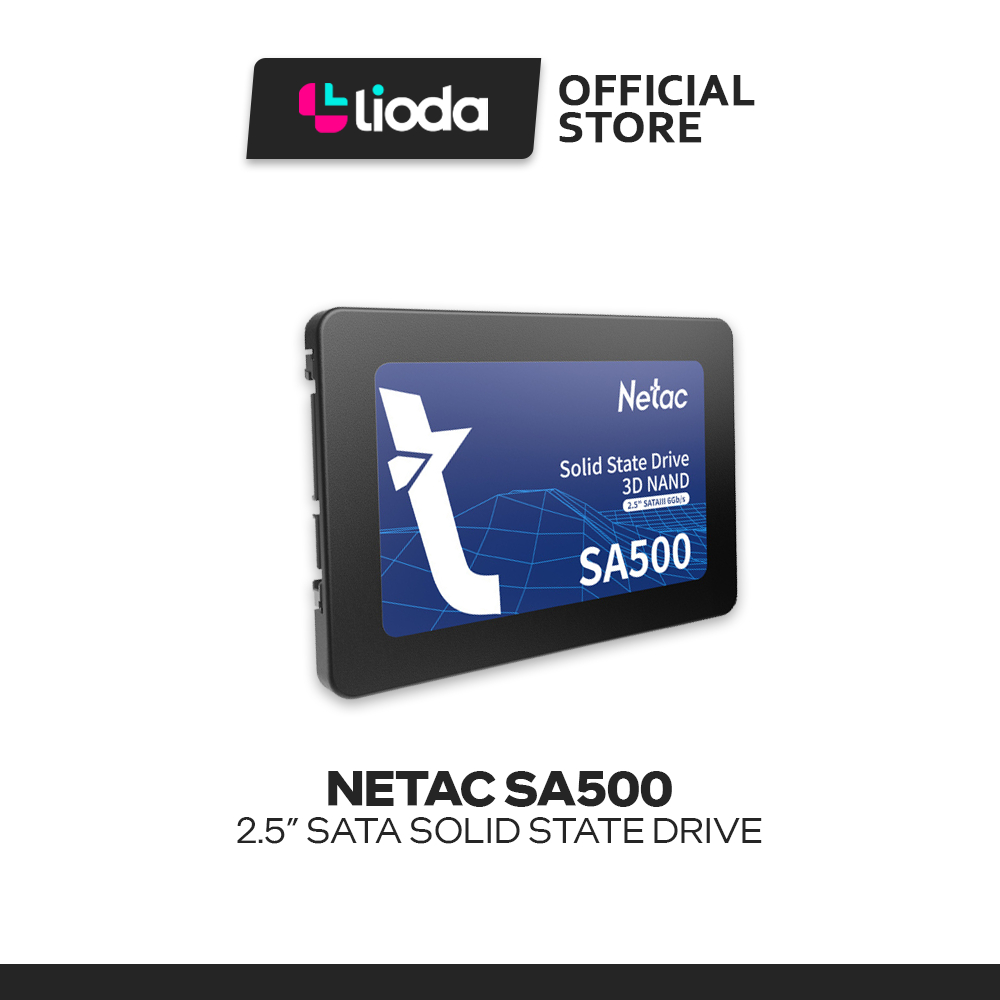 Netac SA500 2.5” SATA SSD (128GB / 256GB / 512GB / 1TB) | Shopee Malaysia