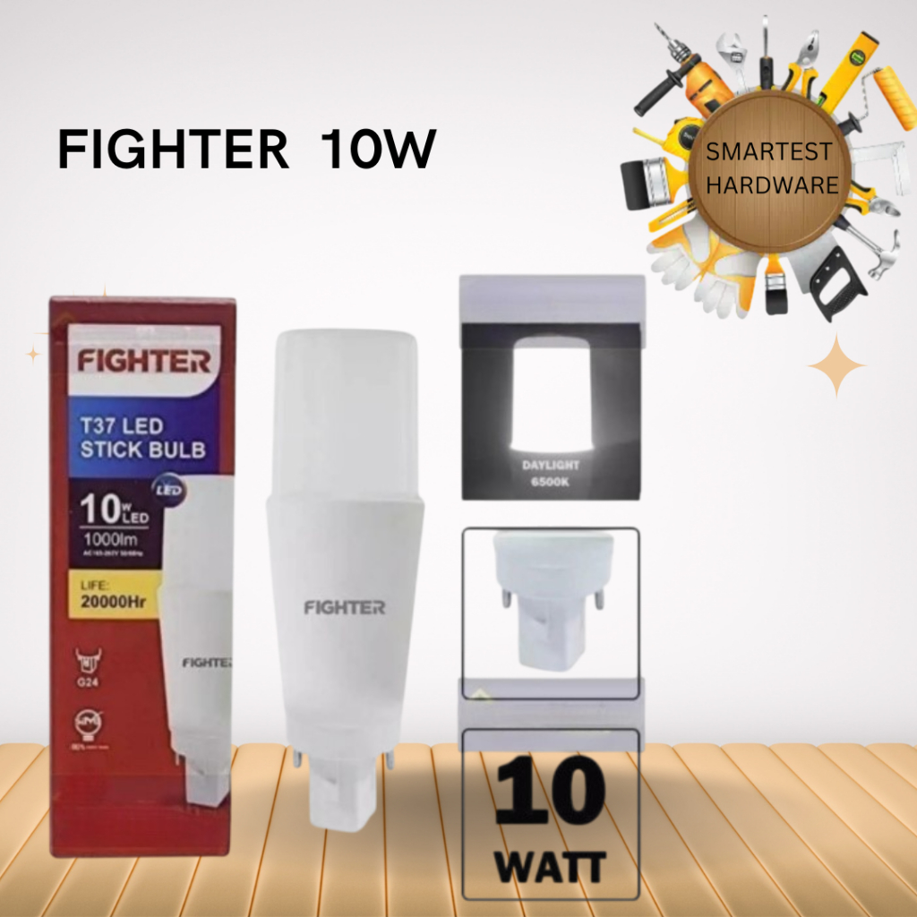 FIGHTER PLC / G24 10W LED Stick Tube (Daylight/6500K) | Shopee Malaysia