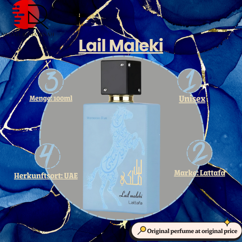 Lail Maleki Moroccan Blue | Shopee Malaysia