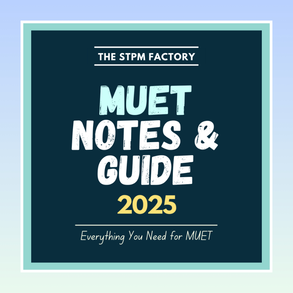 MUET Notes & Guide 2025 | Complete Guide | Shopee Malaysia