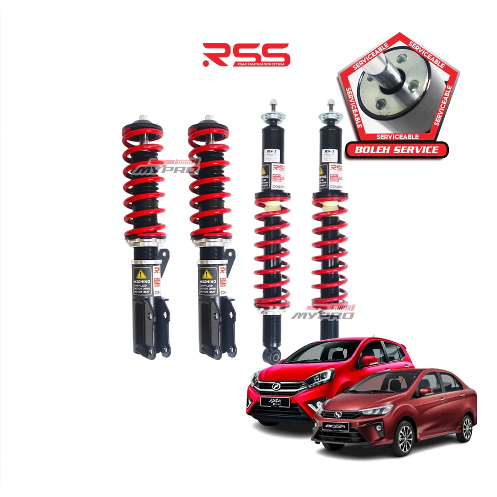 RSS RS5 Road Stabilization System Adjustable Suspension for Perodua ...