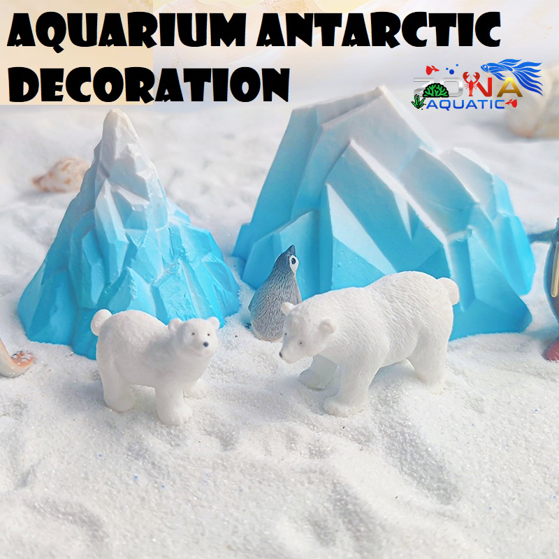 READY STOCK | DECORATION AQUARIUM | AQUASCAPE | ICE MOUNTAIN | POLAR ...