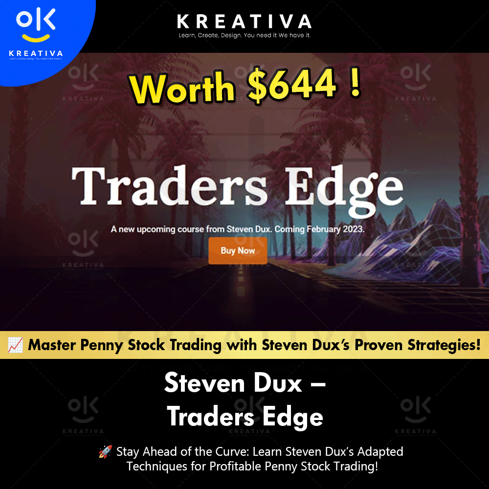Vip Course-Steven Dux – Traders Edge | Learn Trading Masterclass ...