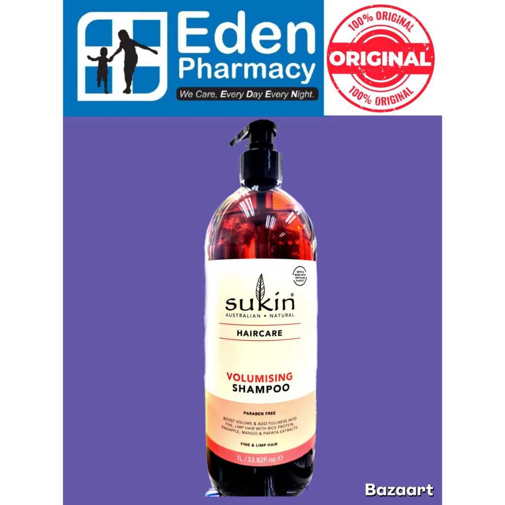 Sukin Haircare Volumising Shampoo 1 L | Shopee Malaysia