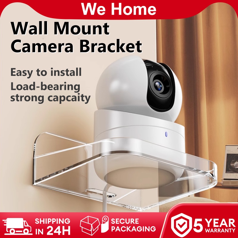 Punch-free Camera Bracket Wall Mount Stand Home Monitoring Shelf ...