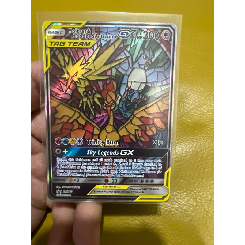 Pokemon Tcg - Moltres & Articuno & Zapdos GX promo SM210 trio birds ...
